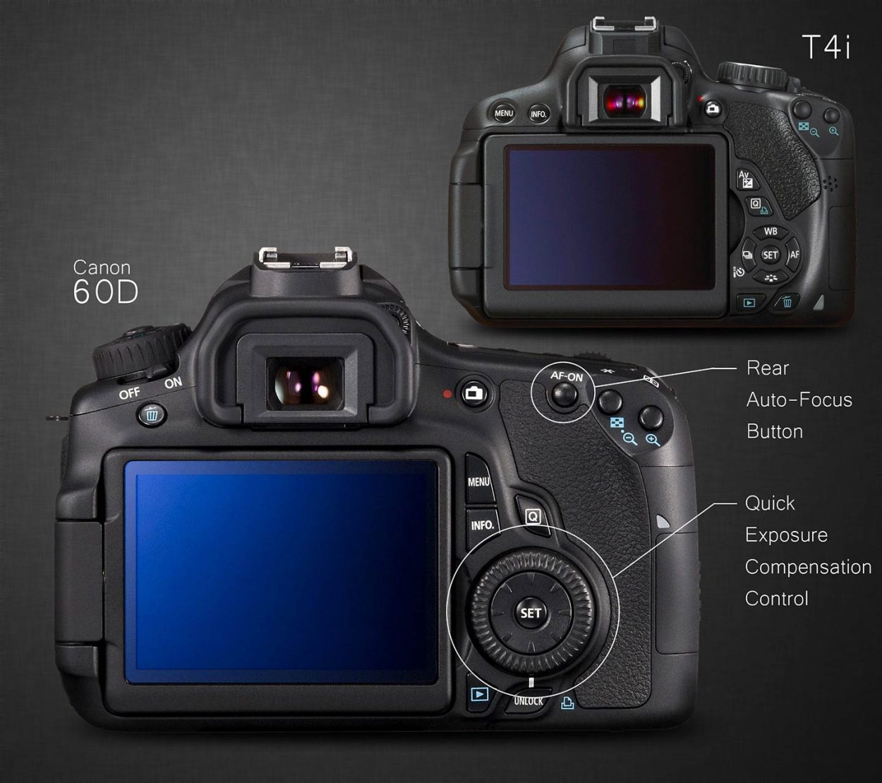 Canon T4i vs 60D: Is the T4i the Better Buy? - Light And Matter