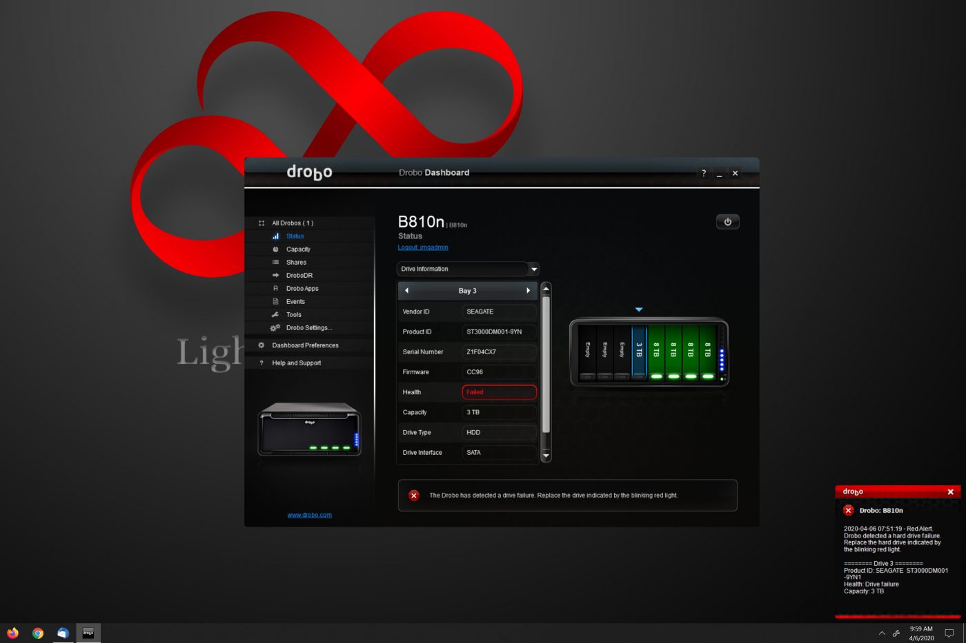 The Return of the Drobo: Easy Photo Backup with the B810n - Light And ...