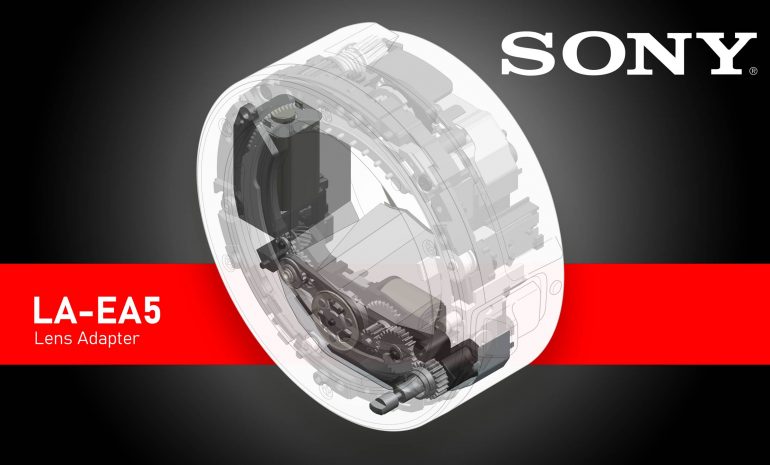Sony Announces LA-EA5 A to E-Mount Lens Adapter with AF Motor - Light ...